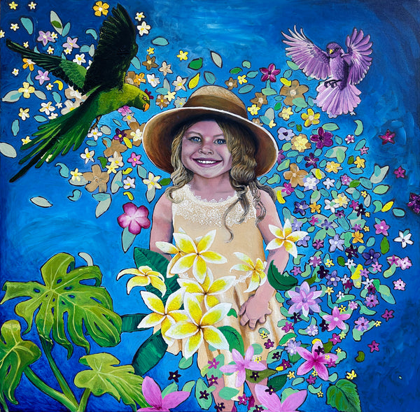 Leiana Original Painting by Stephen Lursen – Stephen Lursen Art